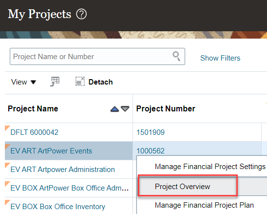 Budget & Finance Knowledge Base - How to Add Notes to a Project ...