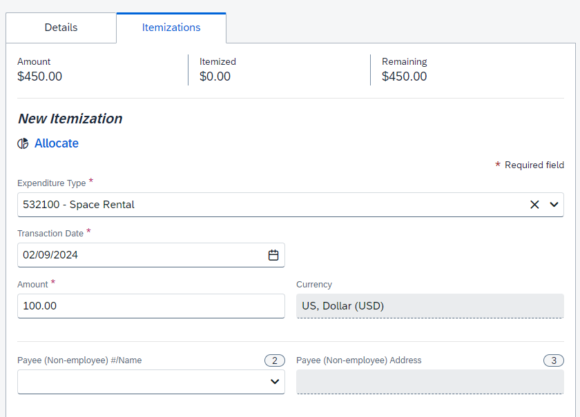 Budget & Finance Knowledge Base - How to Itemize a Travel ...