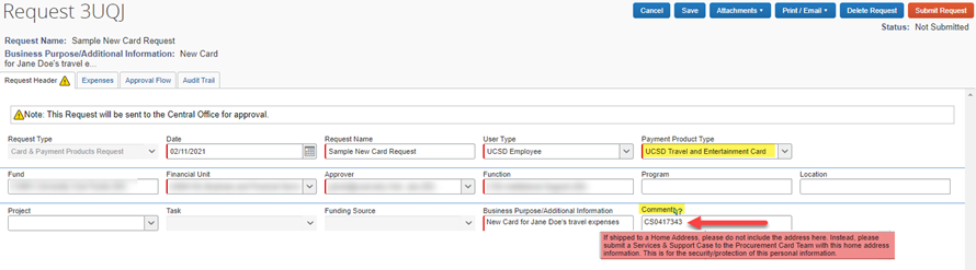 - How To Request a New Procurement Card to be Mailed to your Home ...