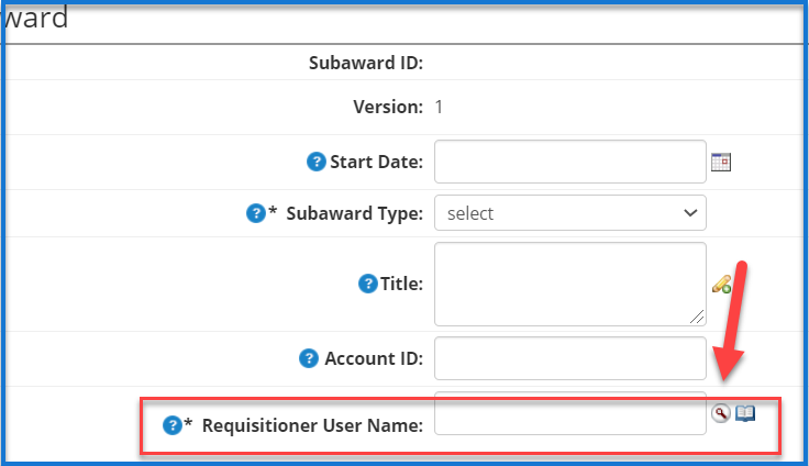Research Knowledge Base - Updating the Requisitioner on a Subaward ...