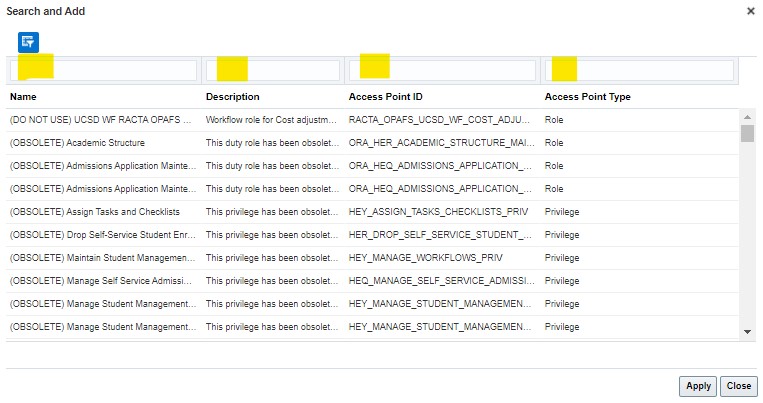 Budget & Finance Knowledge Base - GRC Module: How to Create an Access ...
