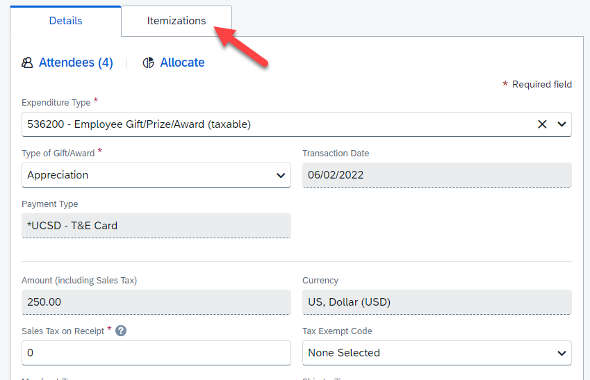 Budget & Finance Knowledge Base - How to Itemize a Travel ...