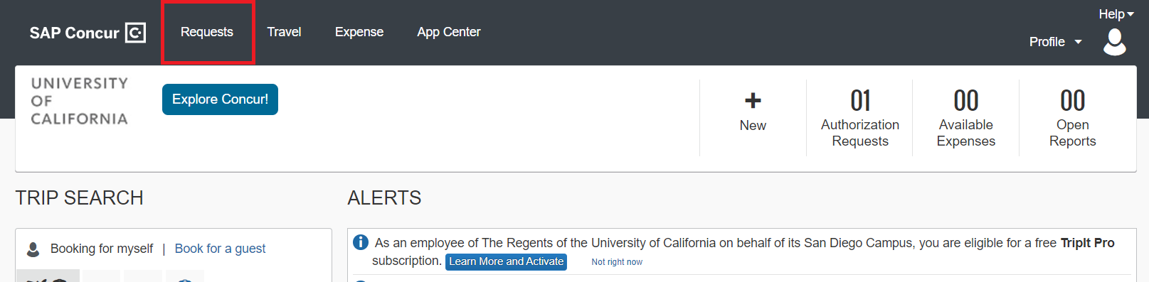 Budget & Finance Knowledge Base - How to Check the Status of a Concur ...