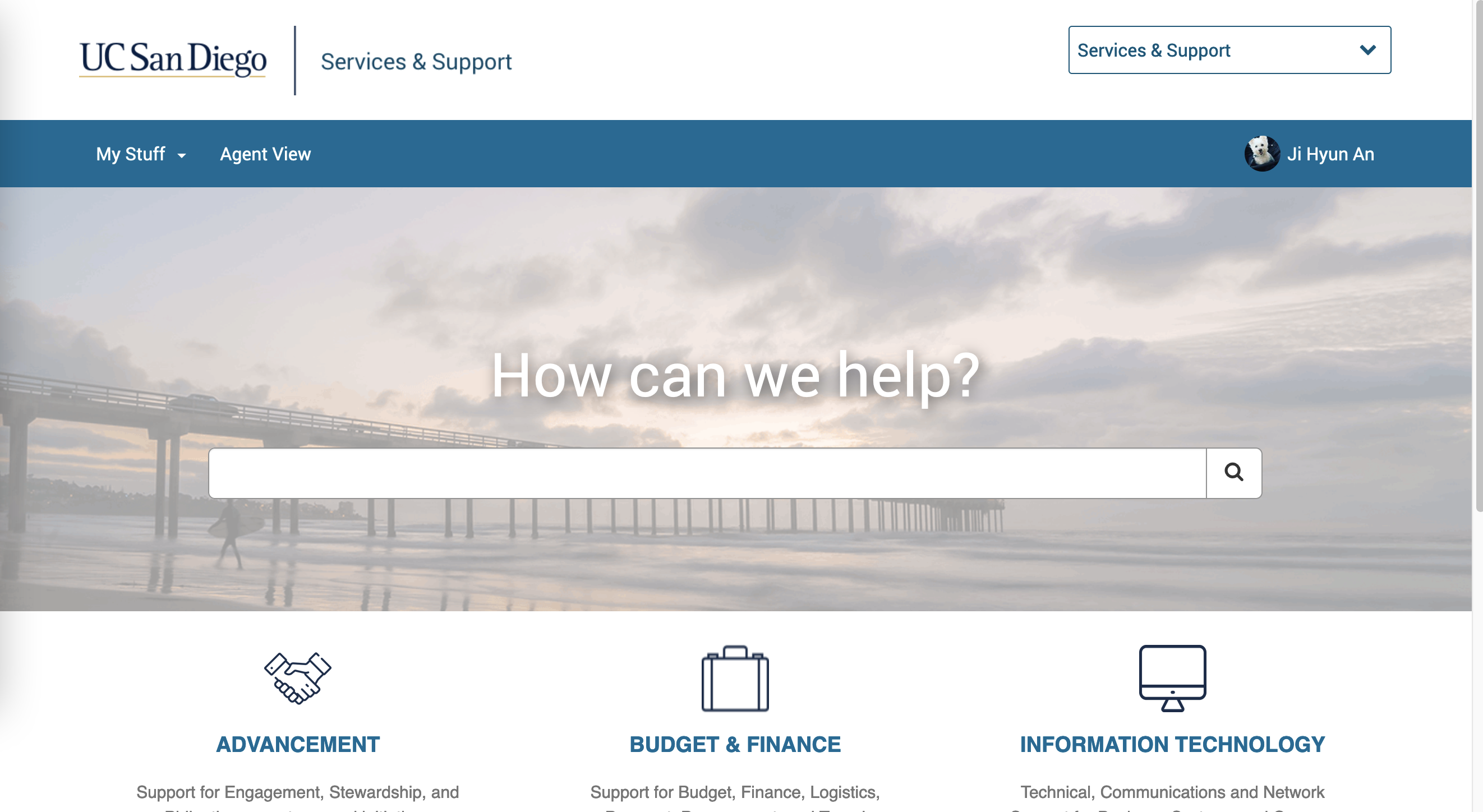 IT Services - Logging in as an Agent - Information Technology